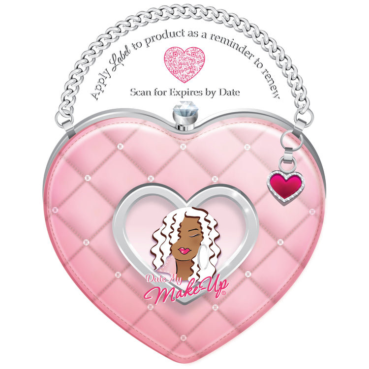 10 Individual Metallic Vinyl Labels, For Makeup Expiration – Date My ...