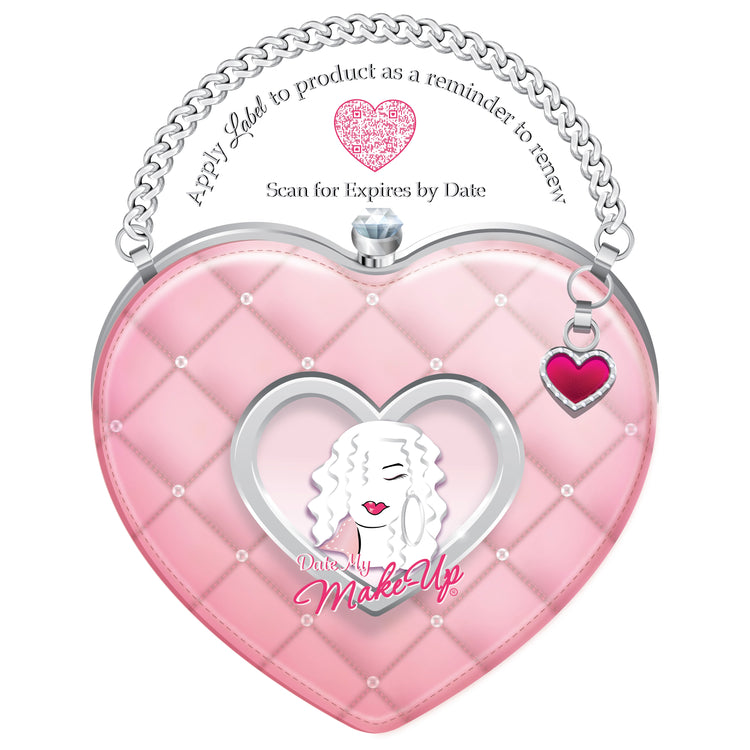 10 Individual Metallic Vinyl Labels, For Makeup Expiration – Date My ...