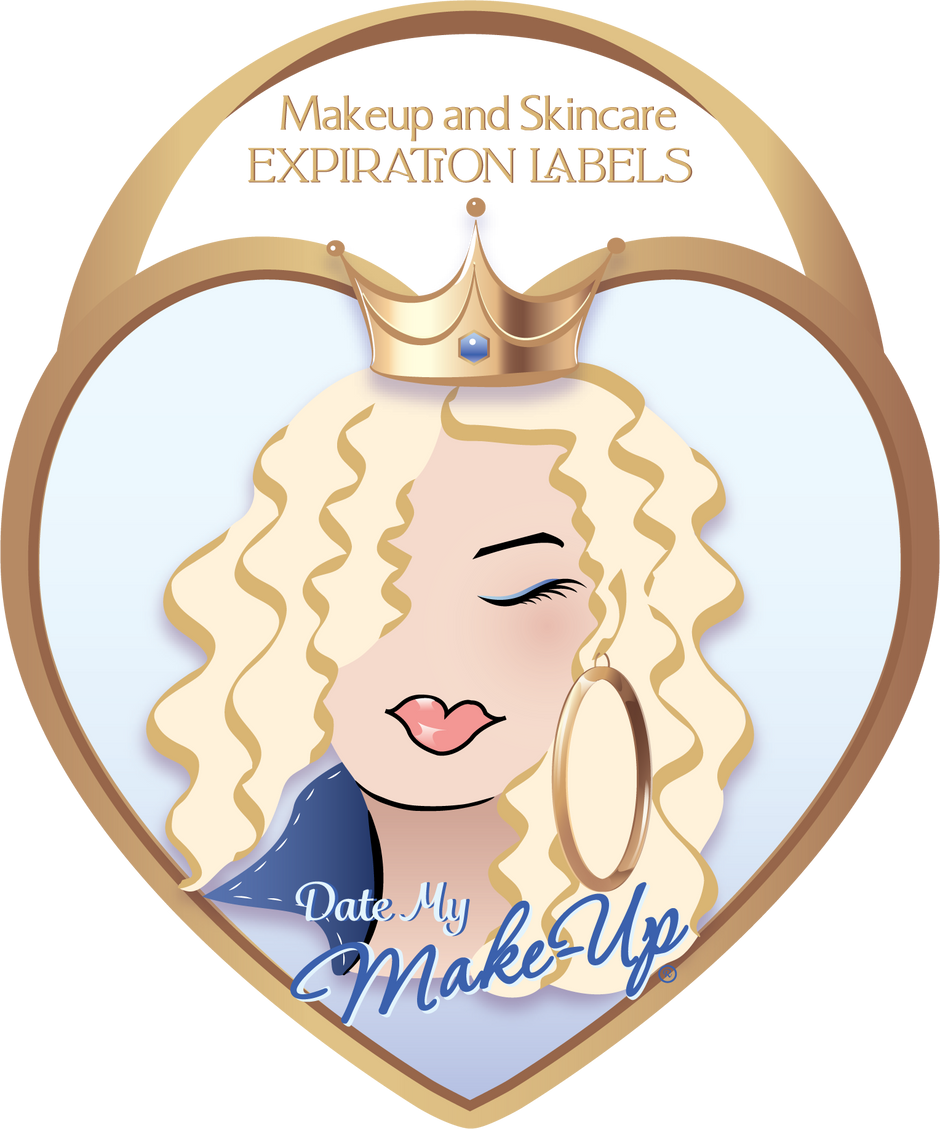 10 Individual Metallic Vinyl Labels, For Makeup Expiration – Date My ...